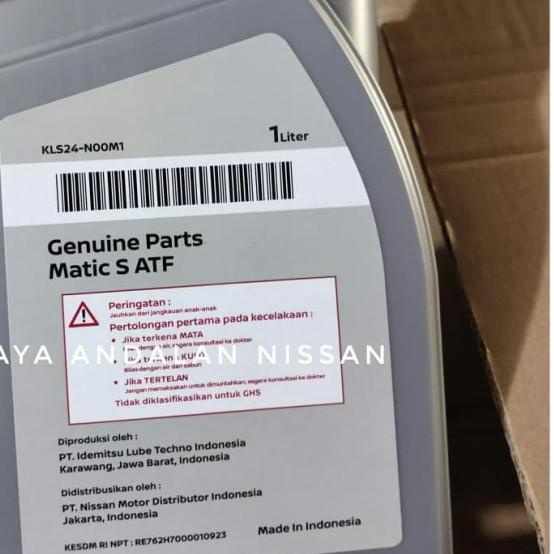Jual Oli Transmisi Matic S untuk Nissan March ORIGINAL | Shopee Indonesia