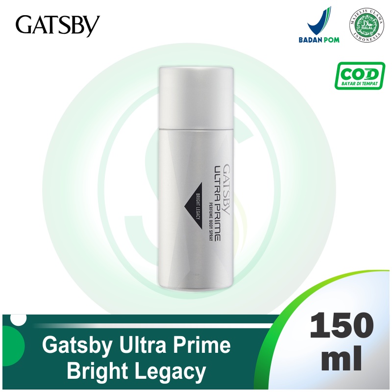 Jual Gatsby Ultra Prime Perfum Body Spray 150ml | Shopee Indonesia