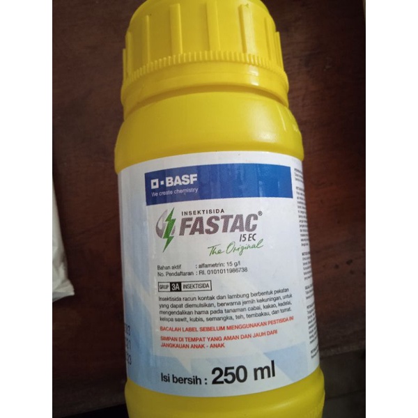 Jual insektisida FASTAC 15 EC, 250 ml, produk Basf | Shopee Indonesia