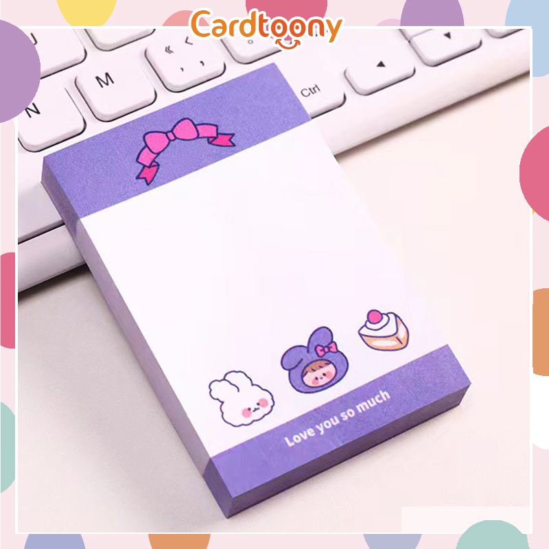 Jual Sticky Note / Memo Stick / Notes Kertas Tempel Soft Cute Rabbit ...