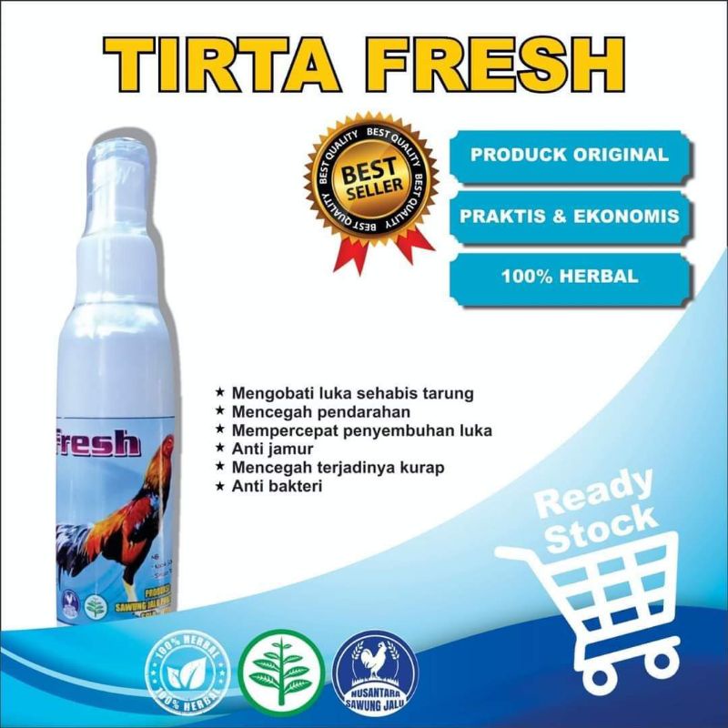 Jual TIRTA FRESH OBAT ANTI LUKA INFEKSI AYAM 30ML | Shopee Indonesia