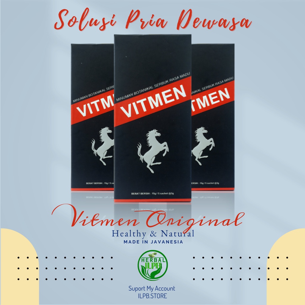 Jual VITMEN minuman kuat pria tahan lama kesuburan 100 % Alami | Shopee ...