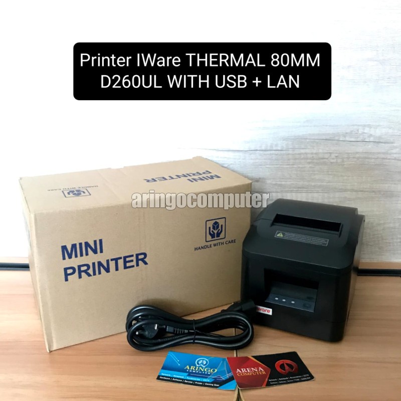 Jual Printer IWare THERMAL 80MM D260UL WITH USB + LAN | Shopee Indonesia