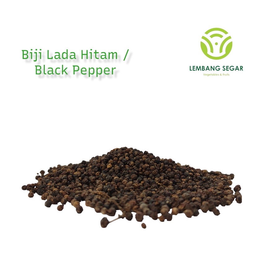 Jual Biji Lada Hitam / Merica Hitam / Black Pepper Lembang Segar ...