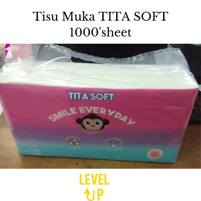Jual FACIAL TISU 1000 GRAM/ TITA SOFT | Shopee Indonesia
