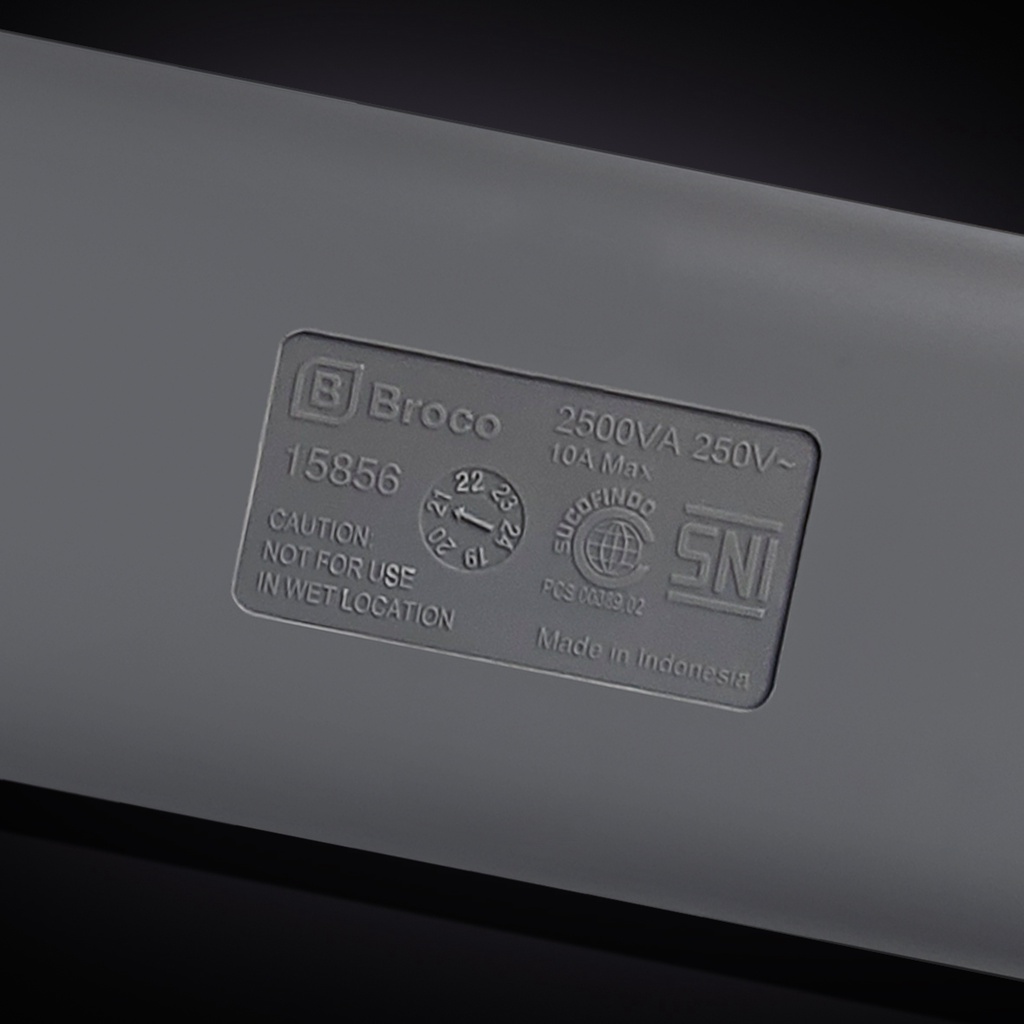 Jual Broco Electrical 15346 Stop Kontak 4 Lubang Miring (NCP) | Shopee ...