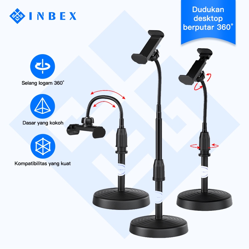 Jual INBEX Cup Phone Holder/Multi-Function Phone Stander for live ...