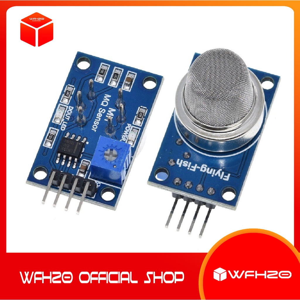 Jual MQ5 Modul Sensor Gas Asap LPG MQ-5 Detector Elpiji Smoke | Shopee ...