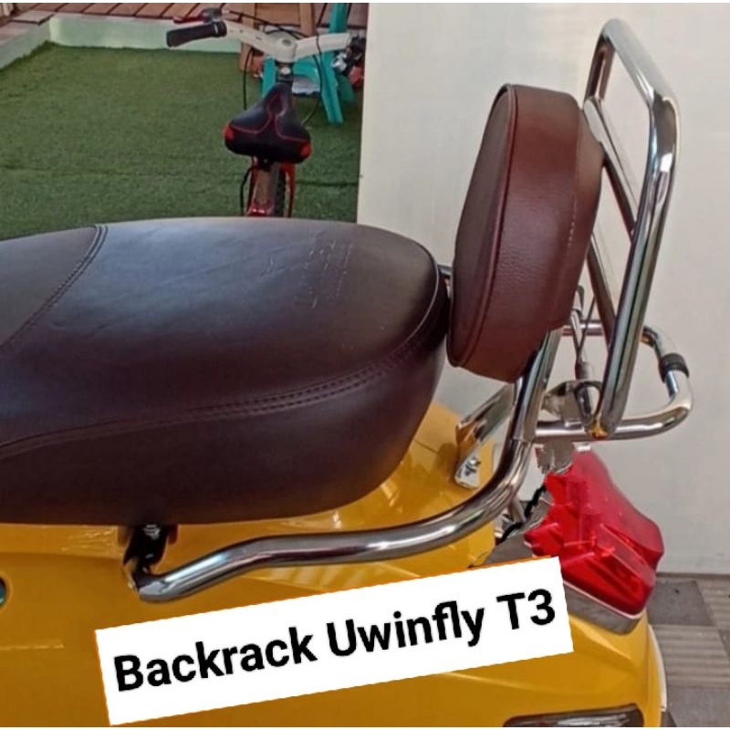 Jual Aksesoris Motor Listrik Uwinfly T3 Backrack | Shopee Indonesia Jual Aksesoris Motor Listrik Uwinfly T3 Backrack | Shopee Indonesia