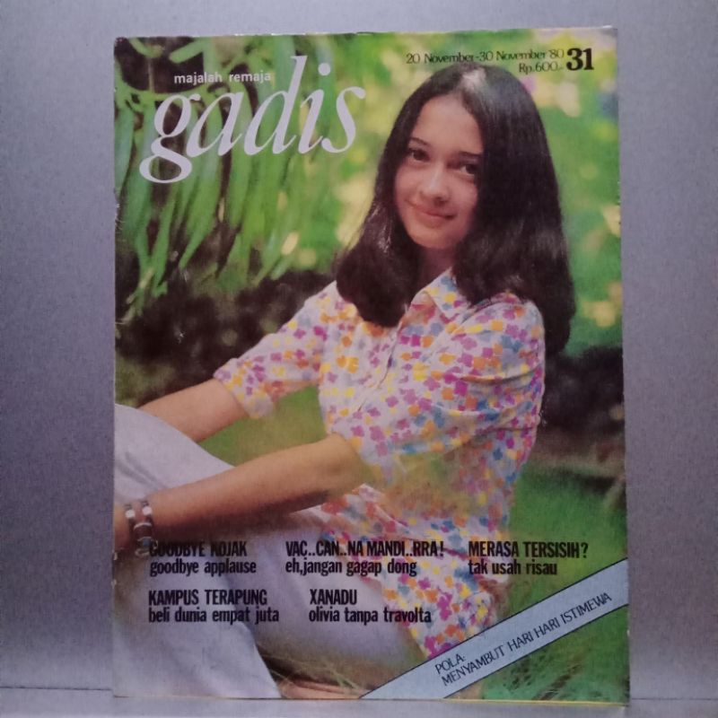 Jual Majalah GADIS No 31- November 1980 - Cover Sita | Shopee Indonesia