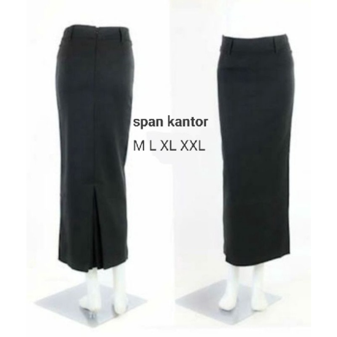 Jual Rok Span Kerja Wanita Premium Semiwoll Rok Kantor Formal Wanita ...