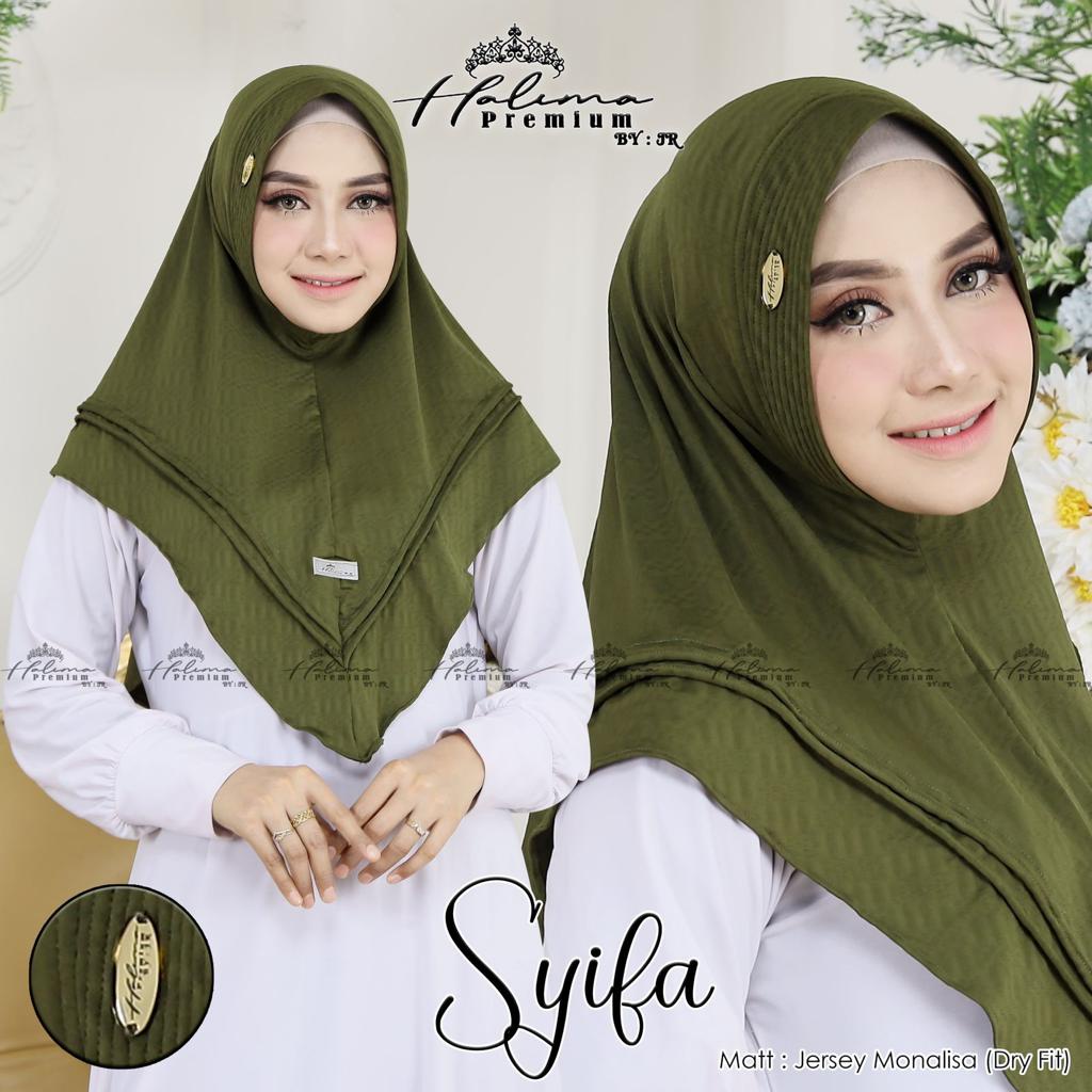 Jual kerudung hijab jilbab instant halima syifa | Shopee Indonesia