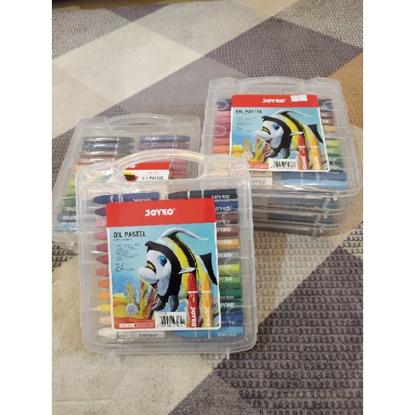 Jual CRAYON TITI CRAYON JOYKO OIL PASTEL JOYKO ISI 12 18 24 36 55 ...