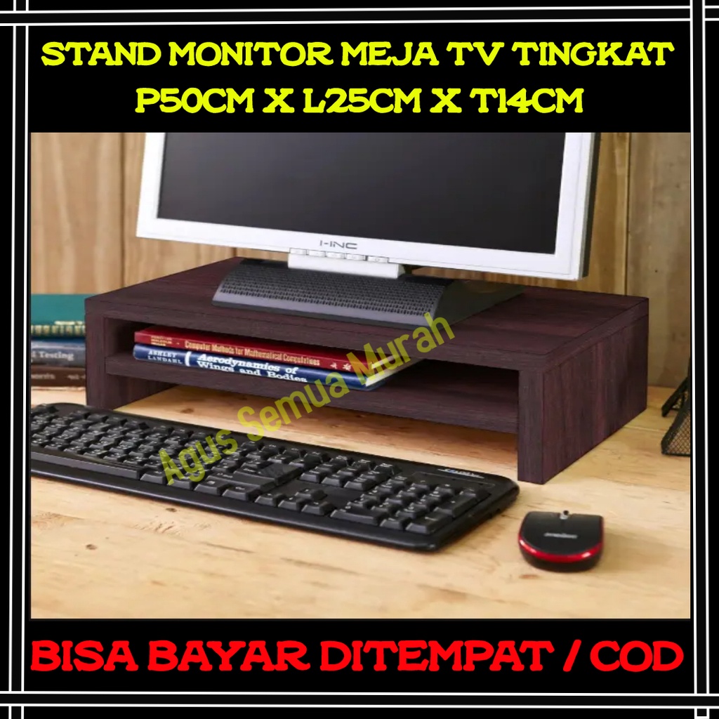 Jual Stand Monitor Rak Meja Laptop Dudukan Alas Tatakan Layar Tv ...