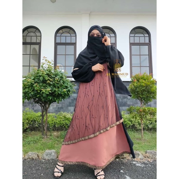 Jual ABAYA KARINA ||ABAYA TILE | Shopee Indonesia