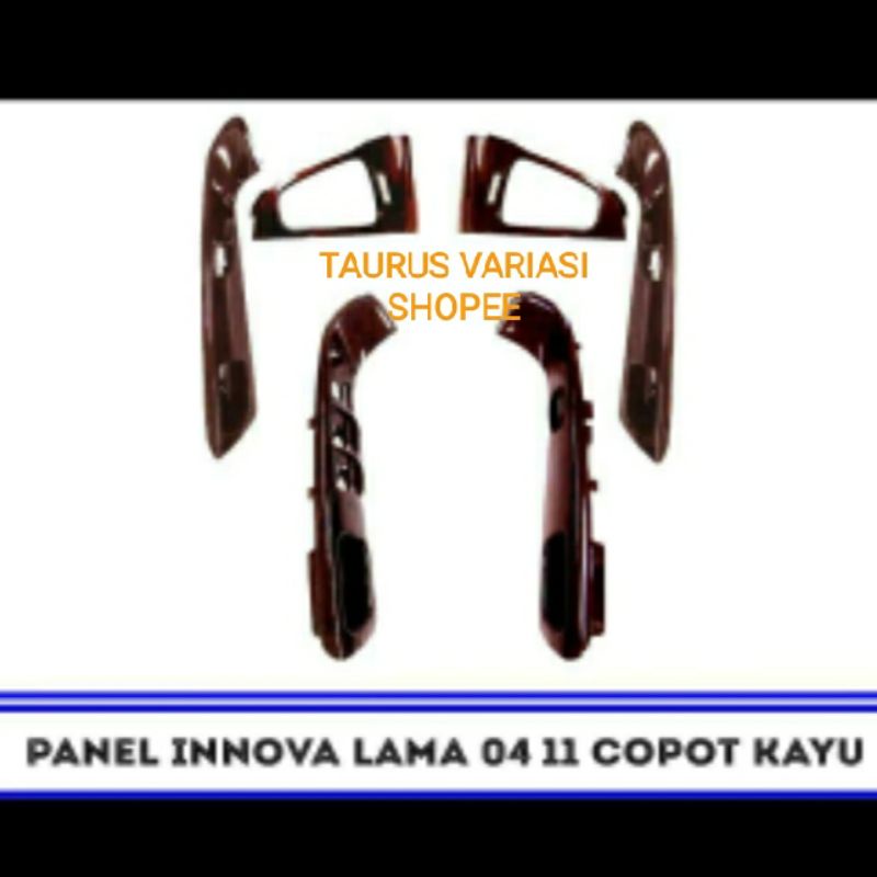 Jual Panel warna kayu wood dalam interior dashboard mobil Toyota innova ...