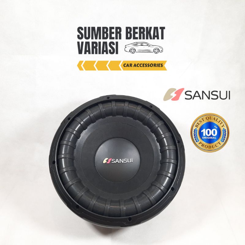 Jual Subwoofer Sansui SA-W12DVC Double Coil 12 inch Double Magnet Audio ...