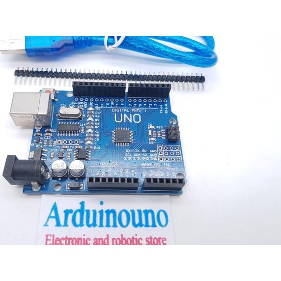 Jual Arduino UNO R3 Compatible Atmega328p CH340 CH 340 (with USB Cable) | Shopee Indonesia