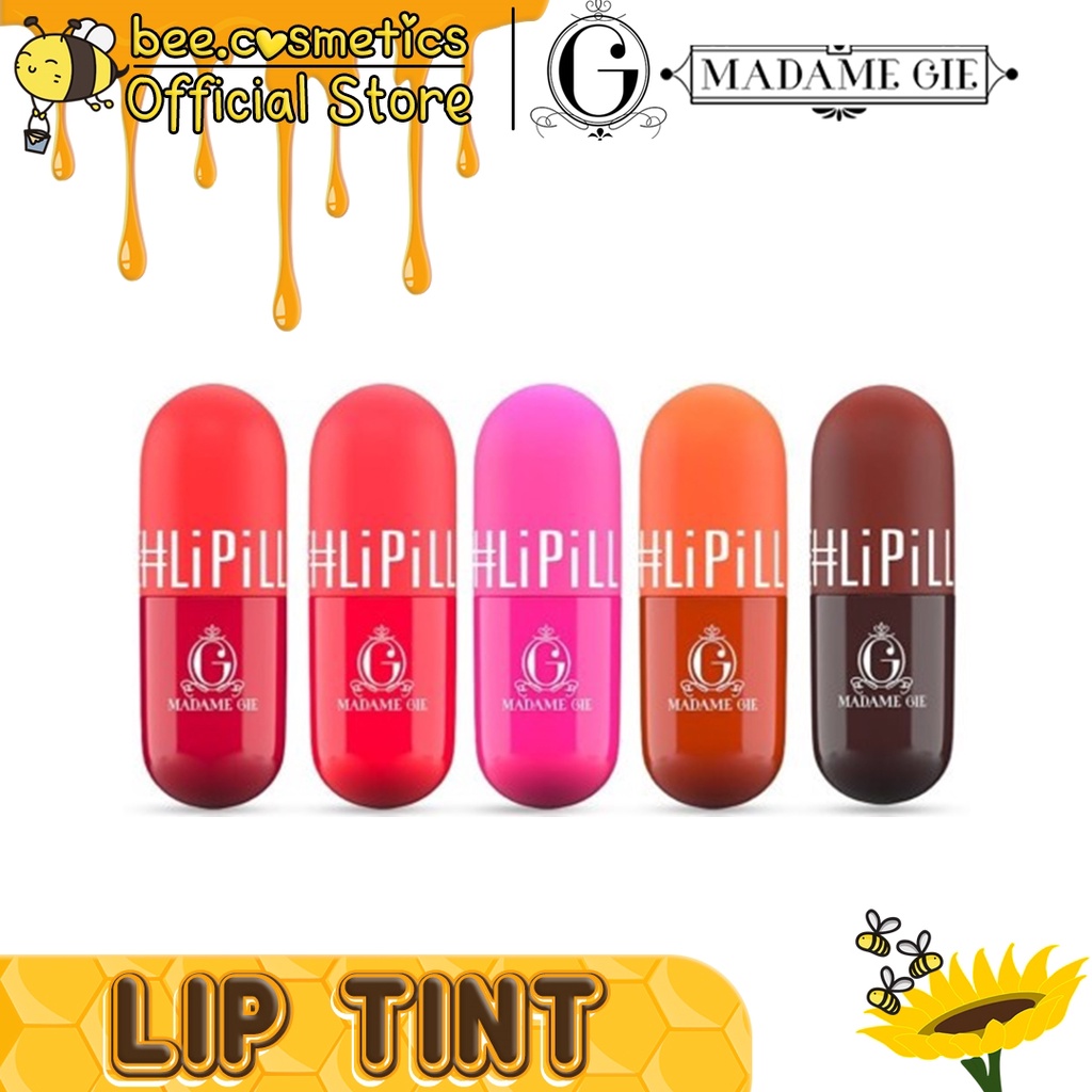 Jual MADAME GIE LIP PILL / LIP TINT / LP CREAM SERIES ( ALL SHADE ...