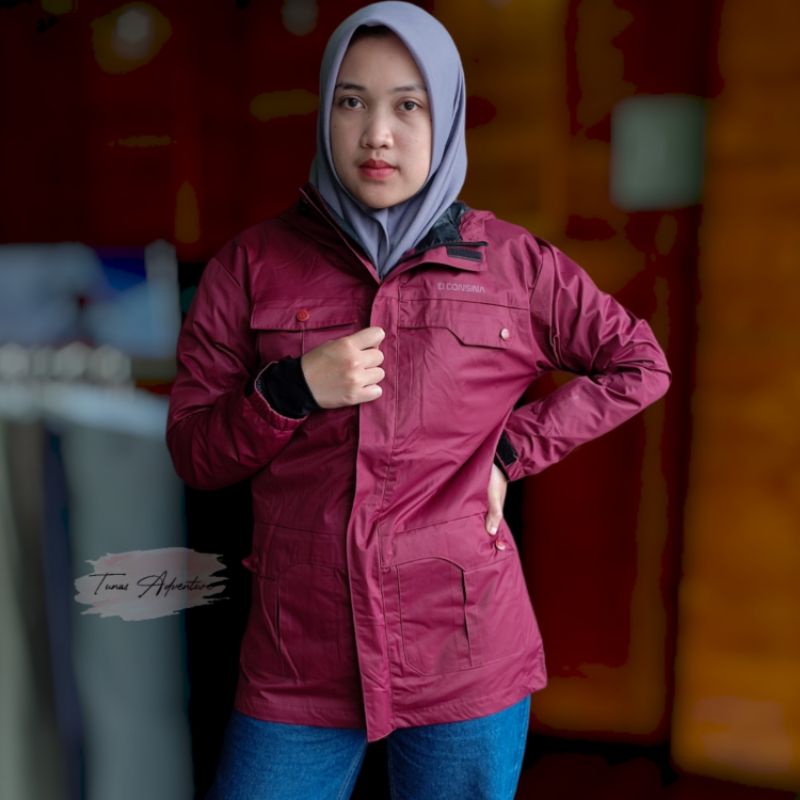 Jual JAKET CONSINA MILFORD WANITA JAKET GUNUNG HARIAN | Shopee Indonesia