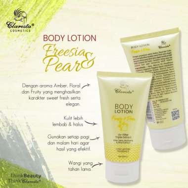 Jual Claresta Body Lotion - Tube 150ml | Shopee Indonesia