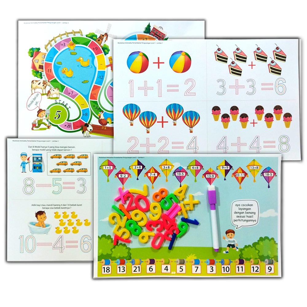 Jual Worksheet Wipe Clean Latihan Pertambahan Pengurangan Matematika ... Jual Worksheet Wipe Clean Latihan Pertambahan Pengurangan Matematika ...