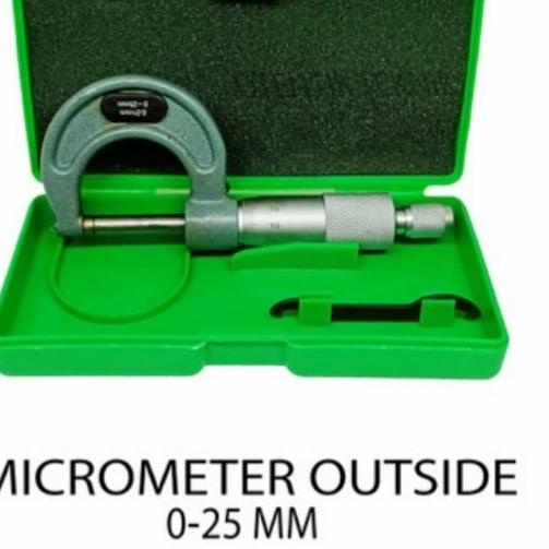 Jual MICROMETER 0 - 25 MM - MIKROMETER DIAMETER LUAR - ALAT UKUR ...
