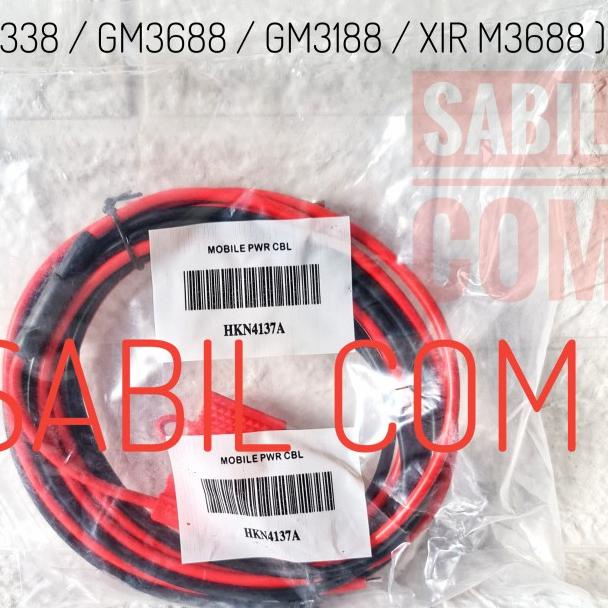 Jual KABEL DC POWER RADIO RIG MOTOROLA GM 338 GM 3688 / KABEL POWER RIG ...