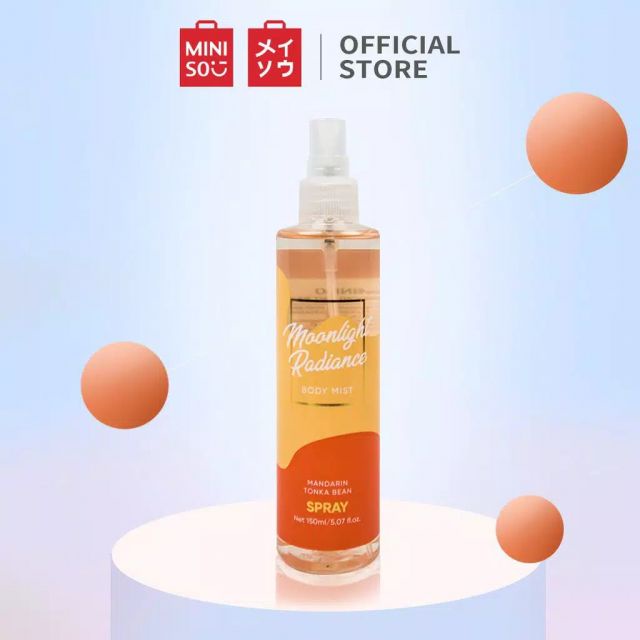 Jual MINISO Body Mist(Moonlight Radiance) | Shopee Indonesia