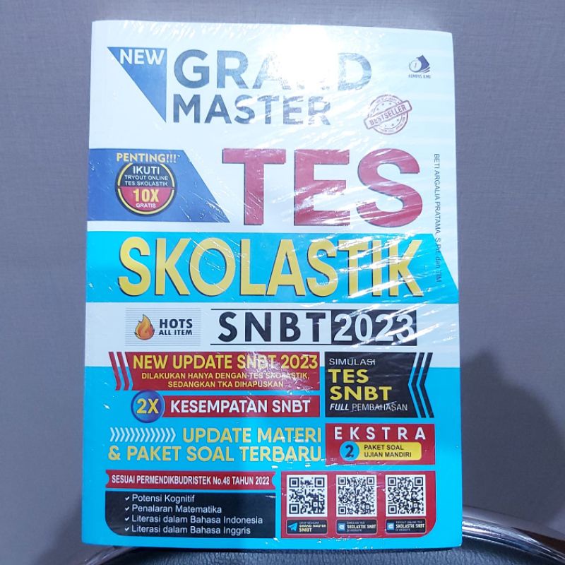Jual Buku Grand Master Tes Bakat Skolastik Snbt 2023 Penalaran
