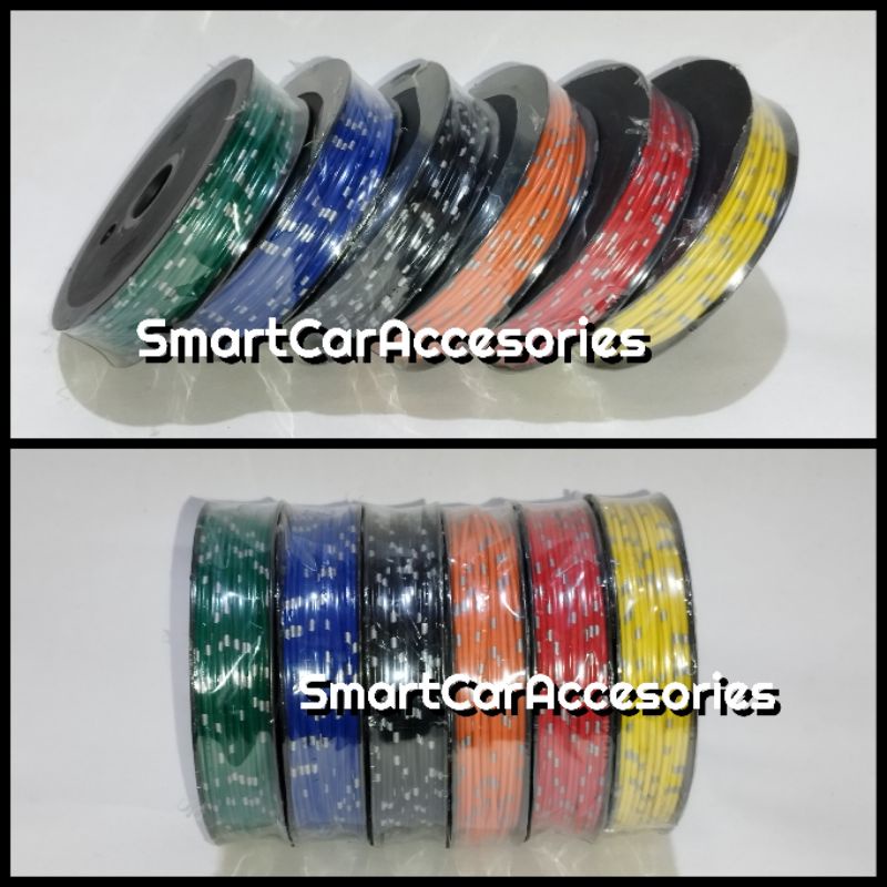 Jual Cable Kabel Bintik MX Jepang Serabut Audio Automotive Tembaga 085 X 20 Meter Motor Mobil ...