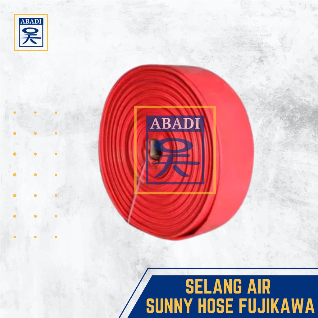Jual SELANG AIR SUNNY HOSE 4 INCH X 3 BAR X 50 M FUJIKAWA | Shopee ...
