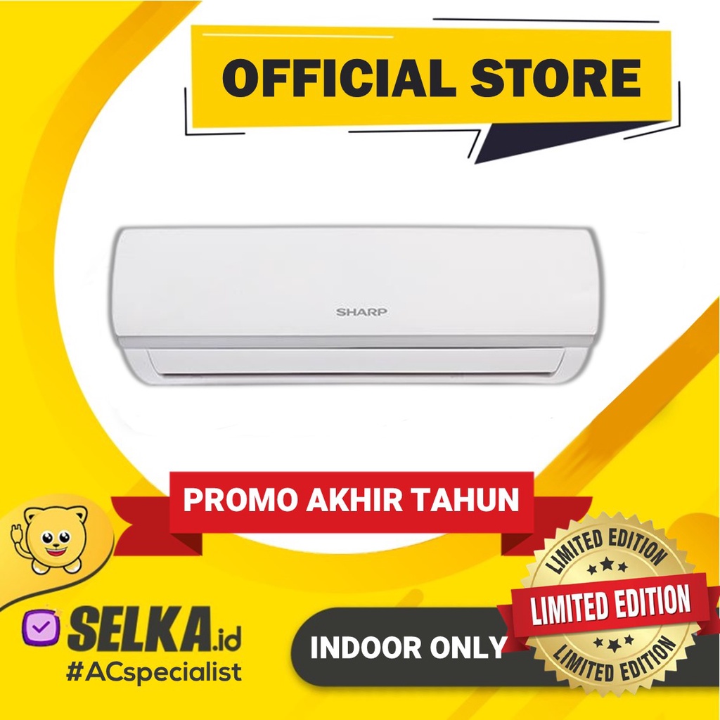 Jual AC Sharp AH-A5ZCYN AC Split 1/2 PK Standard Indoor Only | Shopee Indonesia