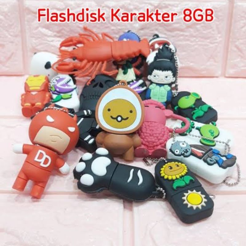 Jual FLASHDISK FD CARD KARAKTER 8GB ORIGINAL | Shopee Indonesia
