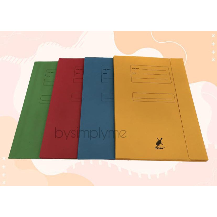 Jual MAP BIOLA / MAP KERTAS / MAP UKURAN FOLIO - 10 PCS | Shopee Indonesia