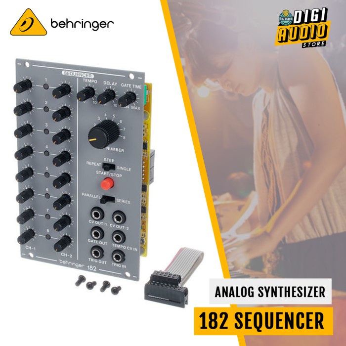 Jual Behringer 182 Sequencer Analog Synthesizer Sequencer Module Eurorack Original Shopee