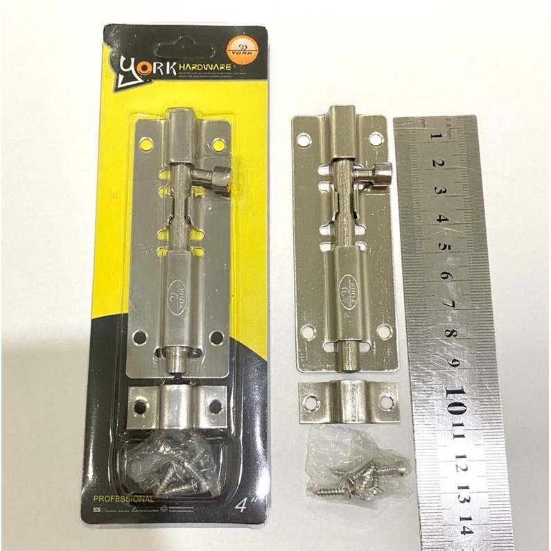 Jual Grendel Pintu Stainless 4 Inch / Slot Pintu Stainless | Shopee ...