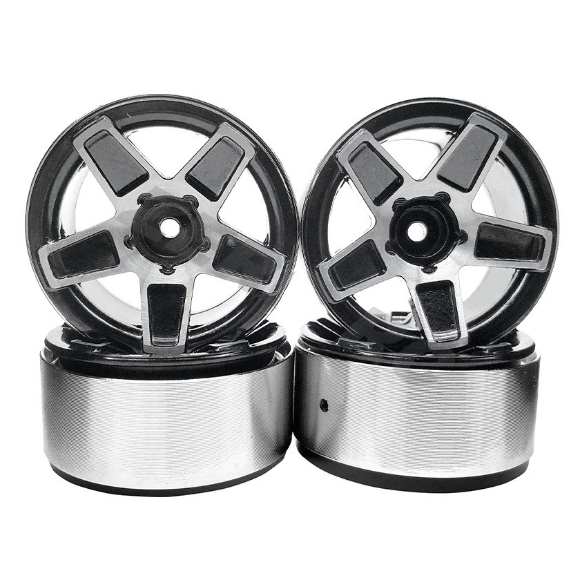 Jual Velg 1.9 Metal Alloy Beadlock 5 Spoke Heavy Duty RC Car 1/10 scx10 ...
