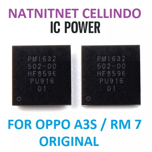 Jual IC POWER - PMI632-502-00 FOR REDMI 7 / OPPO A3S ORIGINAL | Shopee Indonesia