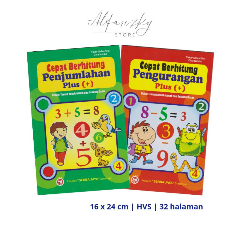 Jual Buku Anak - Cepat Berhitung Penjumlahan dan Pengurangan untuk TK ...