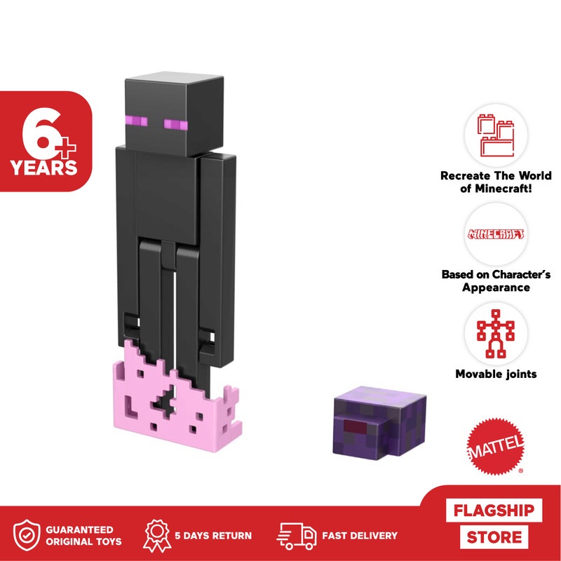 Jual Minecraft Enderman Figure - Mainan Action Figure | Shopee Indonesia