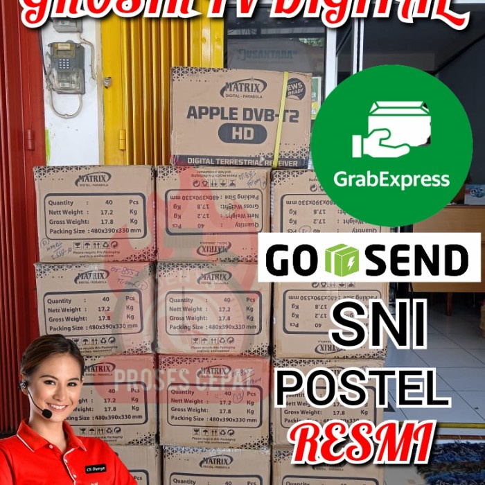 Jual Set Top Box DVB T2 TV Digital UHF Antena DVBT2 Matrix Apple HD | Shopee Indonesia