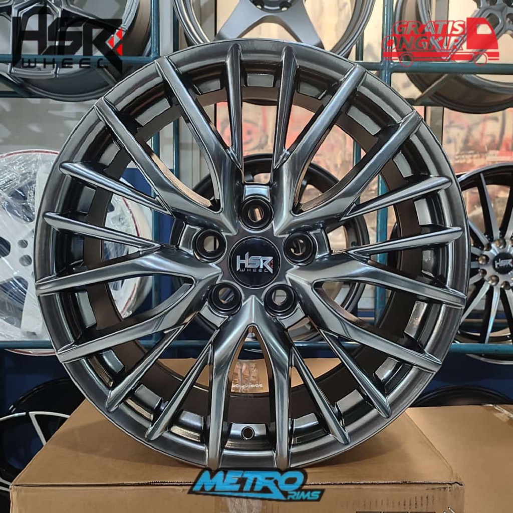 Jual PELEK VELG MOBIL RACING HSR RING 18 MURAH HSR PACMAN R18 Baut 5 Untuk Xpander Terios Hrv ...