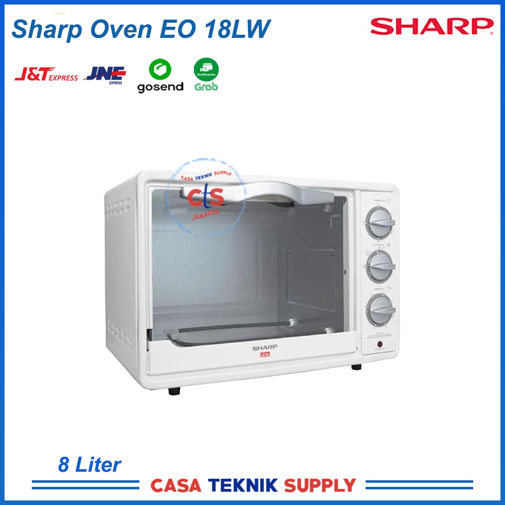 Jual Sharp Oven EO 18 LW 18LW EO18L EO18LW Oven Listrik 18L | Shopee ...