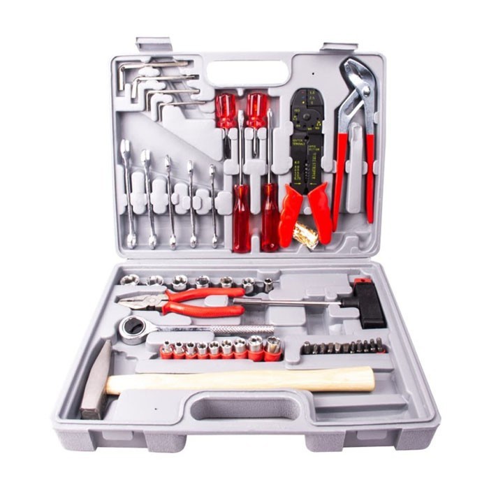 Jual Kenmaster N2 Tool Kit 100 Pcs Alat Pertukangan Koper | Shopee ...