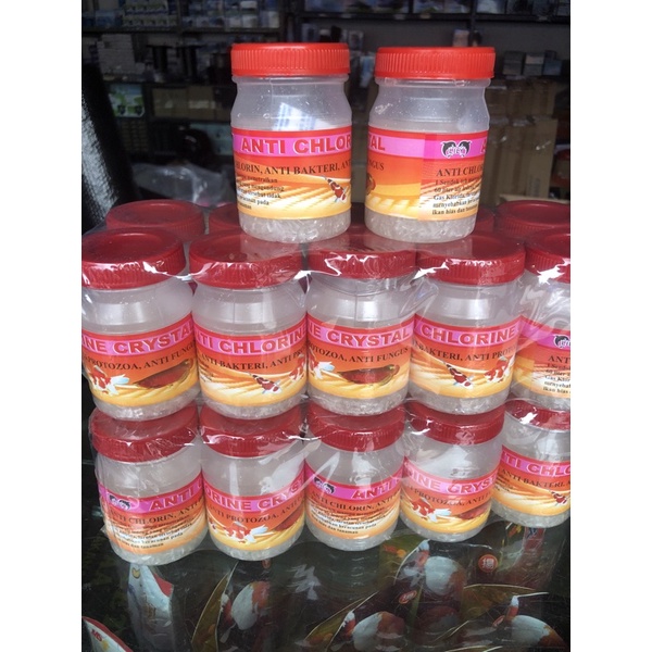 Jual ANTI CHLORINE KLORIN CRYSTAL PENETRAL AIR KAPORIT IKAN AQUARIUM ...