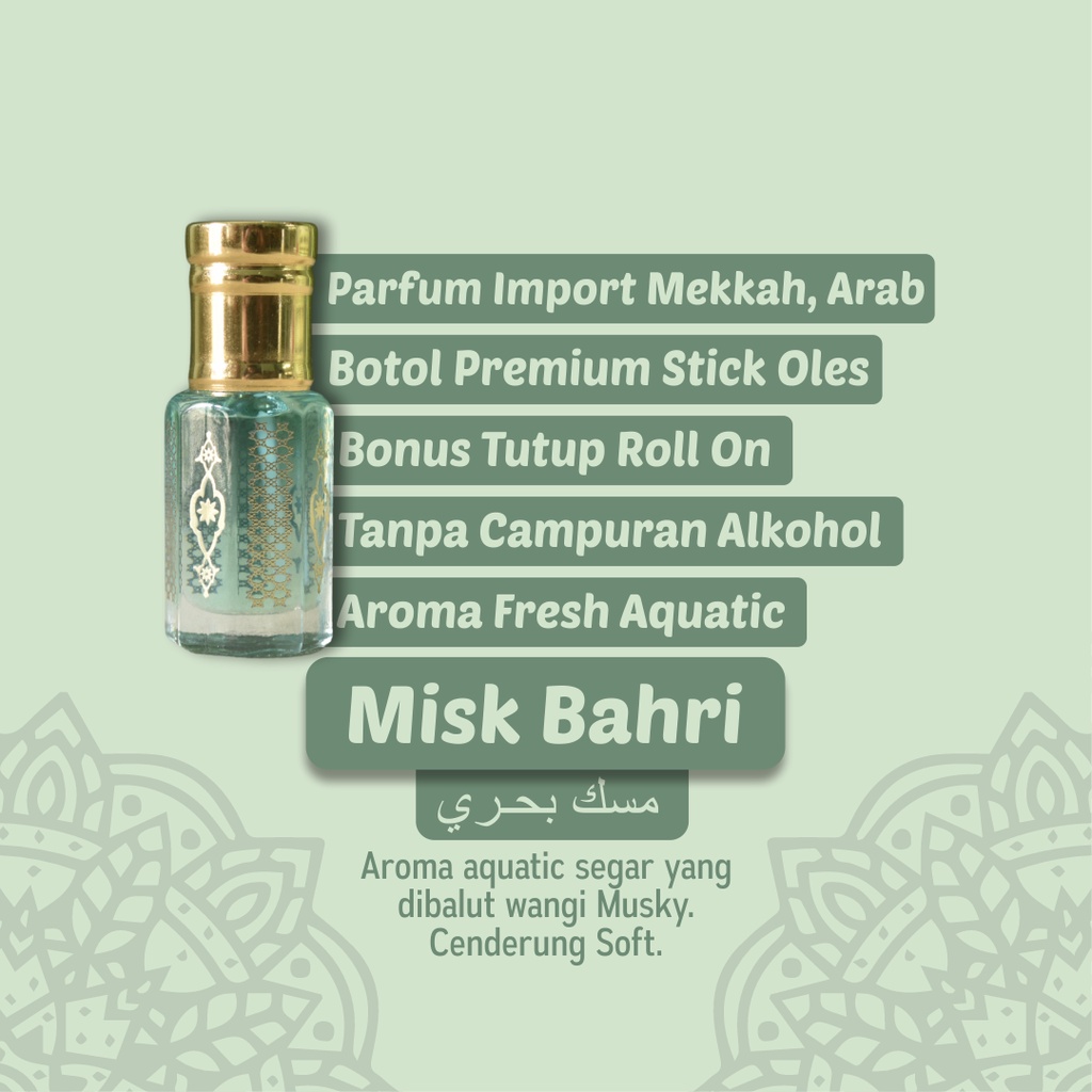 Jual Musk Bahry Surrati Parfum Import Mekkah Non Alkohol - Parfum ...