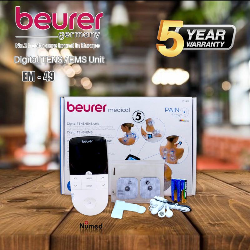 Jual Beurer EM 49 Digital TENS Stimulaor / EMS Original Beurer EM-49 ...