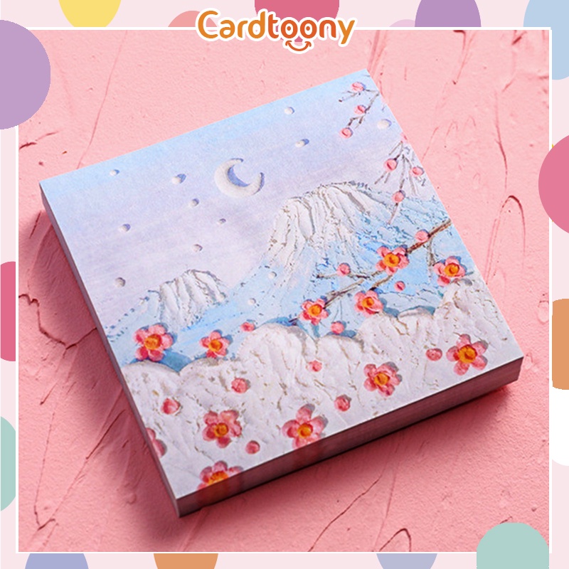 Jual Sticky Note / Memo Stick / Notes Kertas Tempel Oil Painting ...