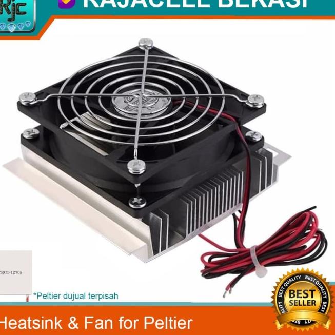 Jual Heatsink Pendingin dan Kipas untuk Peltier TEC1 Thermoelectric ...